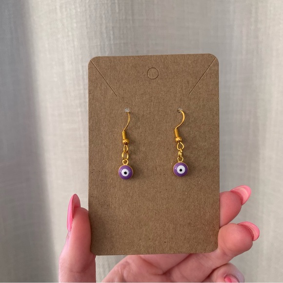 Hand Crafted | Jewelry | Handmade Evil Eye Earrings | Poshmark